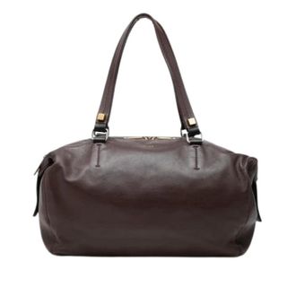 Celine Pre-owned Trio Shoulder Bag - Femme - Pre-owned - Brun - Taille: ONE Size