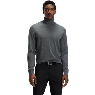 HUGO BOSS Musso-P Pullover f&uuml;r Herren (Mittelgrau)