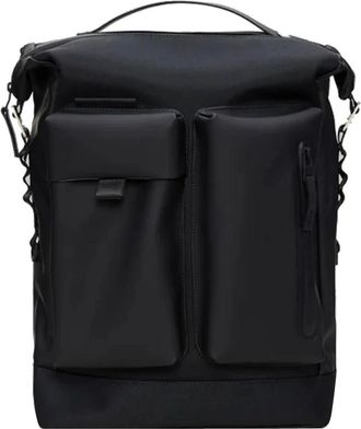 Rains unisex, Sacs, Noir, Taille: ONE Size Backpack