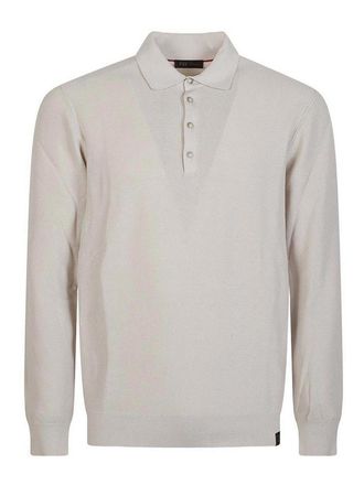 Fay Pull Col Rond - Beige