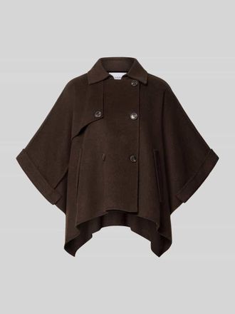 Comma Jacke aus Woll-Mix mit asymmetrischem Saum