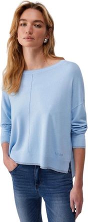 Liu Jo Femme, Pulls, Bleu, Taille: 38 FR Pull Coupe Standard