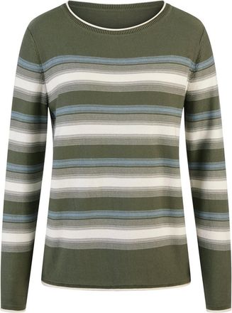 Basler Rundhals-Pullover BASLER gr&uuml;n