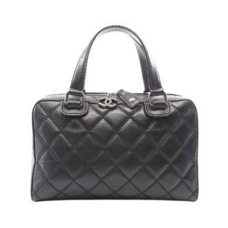 Chanel Pre-owned Wild Stitch Leder Handtasche - - Pre-owned - Damen - Schwarzk - ONE SIZE