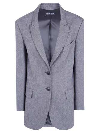 DRHOPE Jacket Single-Breasted Singlebreasted Blazer