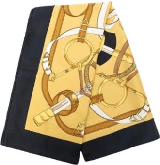 Herm&egrave;s Pre-owned Eperon DOr Silk Scarf - Femme - Pre-owned - Multicolore - Taille: ONE Size