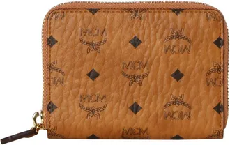 MCM Damen Geldb&ouml;rse VISETOS ORIGINAL ZIP AROUND SMALL WALLET