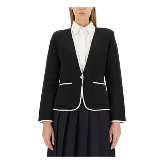 Thom Browne Damen, Jacken, Schwarzk, MGr&ouml;&szlig;e