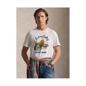 Polo Ralph Lauren Homme, Tops, Blanc, Taille: M T-Shirt