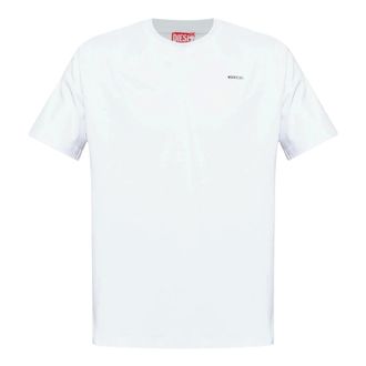 Diesel Homme, Tops, Blanc, Taille: L T-shirt col rond