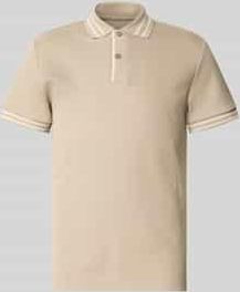 Blend Slim Fit Poloshirt mit Strukturmuster Modell FABLE