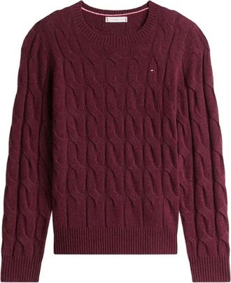 Tommy Hilfiger Damen, Strickwaren, Rot, XSGröße