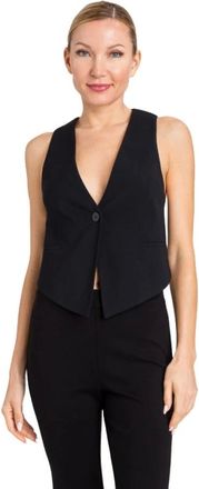 Twinset Femme, Vestes, Noir, Taille: 38 FR Gilet