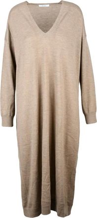 Max Mara Damen, Kleider, Beige, LGröße