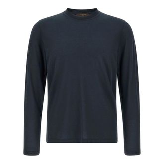 Zanone Herren, Oberteile, Blau, LGr&ouml;&szlig;e