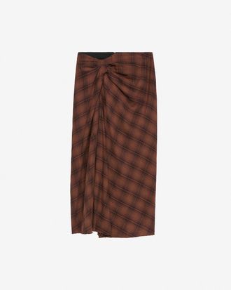 Isabel Marant Jupe Nicole - Femme - Fonc&eacute; Bronze - Taille36 - Marant &Eacute;toile
