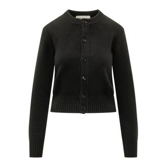 Ami De Coeur Cardigan - - Knitwear - Damen - Schwarzk - XS