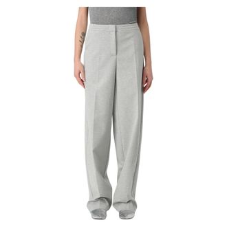 Patrizia Pepe Gerade Hose - - Trousers - Damen - Grau - XL