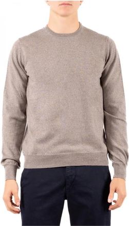 Gran Sasso Homme, Pulls, Brun, Taille: 2XL Pull ras du cou