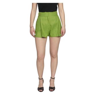 Elisabetta Franchi Damen, Shorts, Gr&uuml;n, SGr&ouml;&szlig;e