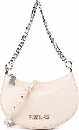 Replay Damen FW3704 Schultertasche, 0002 Dirty White