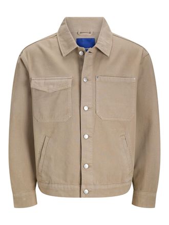 Jack & Jones Herren Jorbellagio Denim Jacket, Silver Sage, s