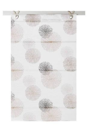 Novel Magnetrollo Belize, Grau, Textil, Abstraktes, 45x130 cm, Oeko-Tex Standard 100, Wohntextilien, Rollos & Jalousien, Rollos