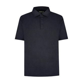 People of Shibuya Homme, Tops, Bleu, Taille: S Polo