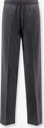 Gucci Wool leisure trousers with Web insert - GUCCI - gender_Man