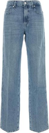 7 For All Mankind Femme, Jeans, Bleu, Taille: W31 Jean Droit Stovepipe