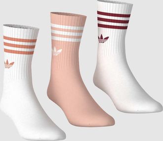adidas Chaussettes 3S Crew S 3P White/White