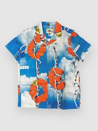 THE DUDES Carabiner Hawaiian T-Shirt &agrave; motifs