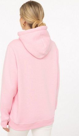 Zwillingsherz Hoodie Seepferdchen runde Stickerei, maritimer Look, Kapuze, Tasche