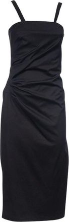 Max Mara Femme, Robes, Noir, Taille: 36 FR Bustier Midi Dress
