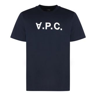 A.P.C. Standard Grand VPC T-Shirt - - Tops - Damen - Blau - XL