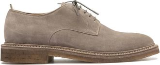 Officine Creative Derby-Schuhe aus Wildleder - Nude