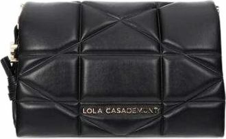 Lola Casademunt Sac &agrave; bandouli&egrave;re matelass&eacute; avec d&eacute;tail - Femme - Sacs - Noir - Taille: ONE Size