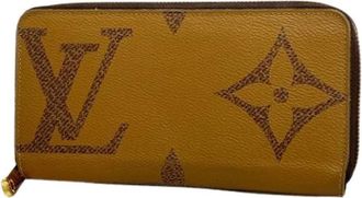 Louis Vuitton Portefeuille Long Pre-owned (Bi-pli) - Femme - Pre-owned - Brun - Taille: ONE Size