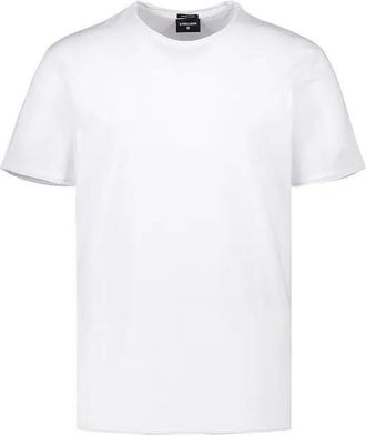 Strellson Herren T-Shirt wei&szlig; Baumwolle