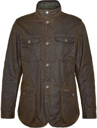 Barbour Ogrston Wachse Jacke - grün