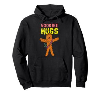 Star Wars Chewbacca Cartoon Wookie Hugs Pullover Hoodie
