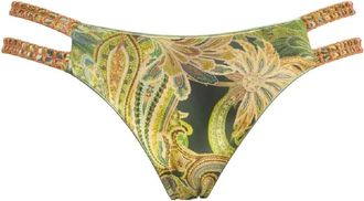 Del Maar Femme, Maillots de bain, Vert, Taille: 36 FR Akana Bas de Bikini R&eacute;versible