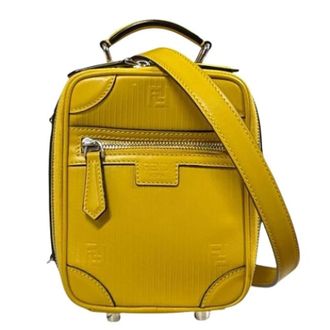 Fendi Pre-owned Vintage Schultertasche - - Pre-owned - Damen - Gelb - ONE SIZE