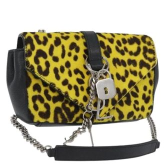Saint Laurent Sac bandouli&egrave;re vintage doccasion - Femme - Pre-owned - Jaune - Taille: ONE Size