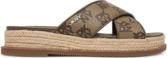 DKNY Pantoletten K1666574 Braun
