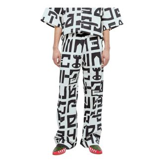 Walter Van Beirendonck Herren, Hosen, Wei&szlig;, MGr&ouml;&szlig;e