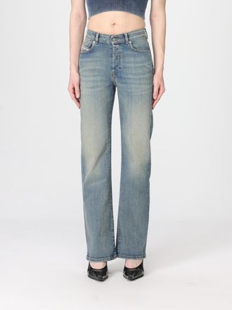 Diesel Jeans DIESEL Femme couleur Bleu