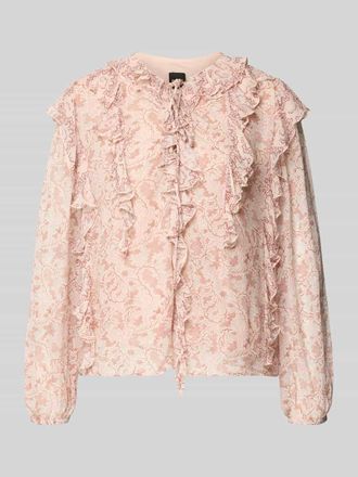 Boss Orange by Hugo Boss Regular Fit Langarmbluse aus Chiffon Modell C_BORMA