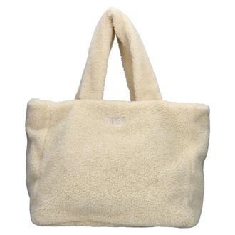 N&deg;21 Femme, Sacs, Beige, Taille: ONE Size Sac en fausse fourrure