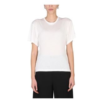 Stella McCartney Falabella Chain Jersey T-Shirt - - Tops - Damen - Beige - XS